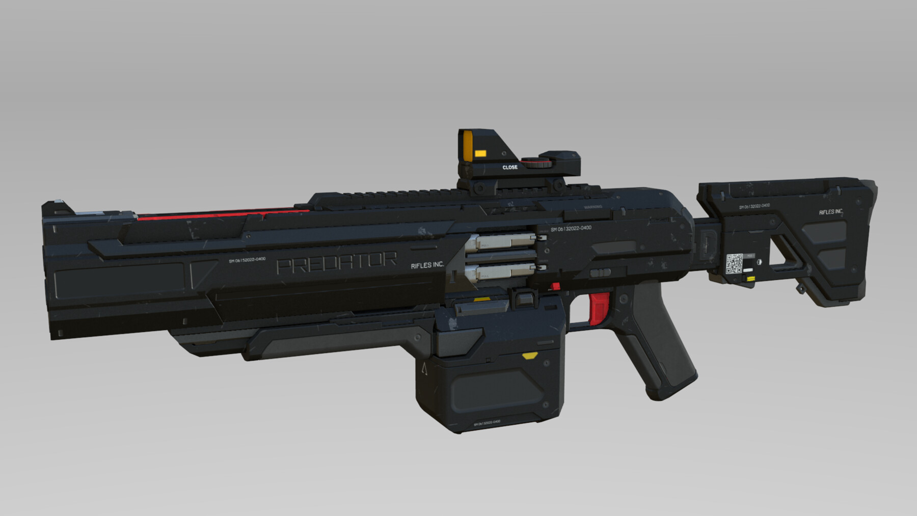 ArtStation - Assault Rifle Concept | Game Assets