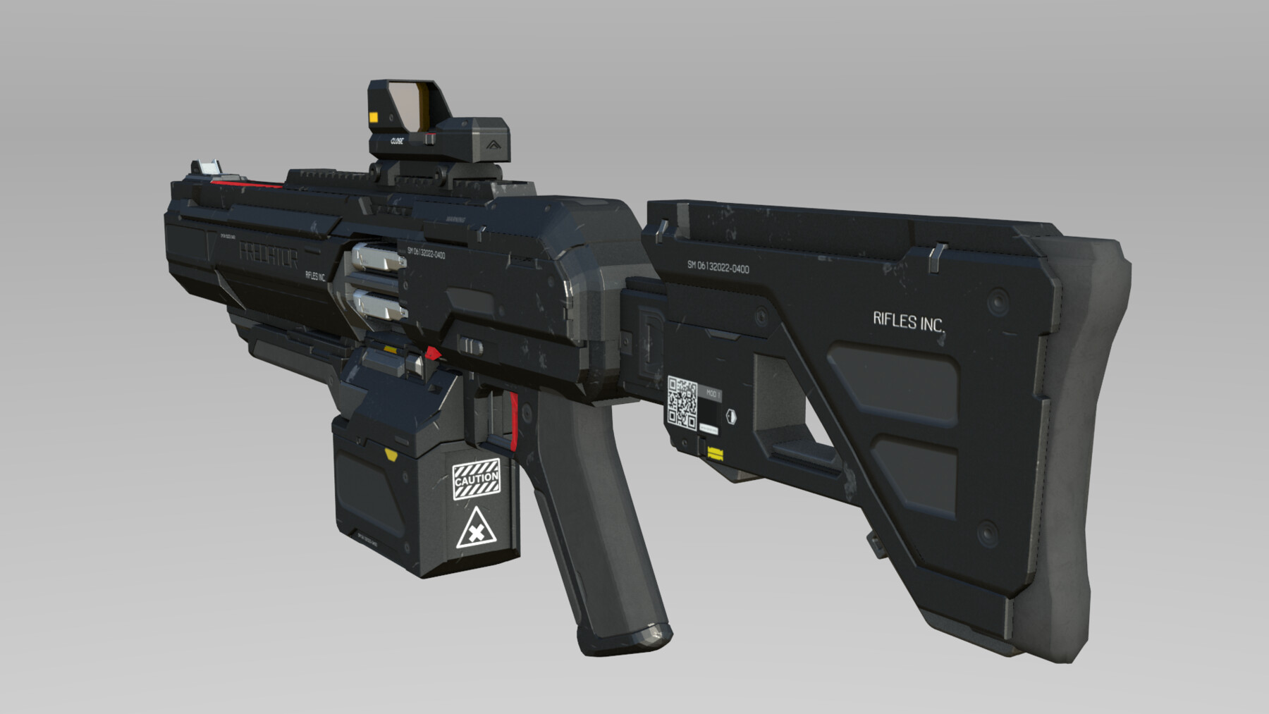 ArtStation - Assault Rifle Concept | Game Assets
