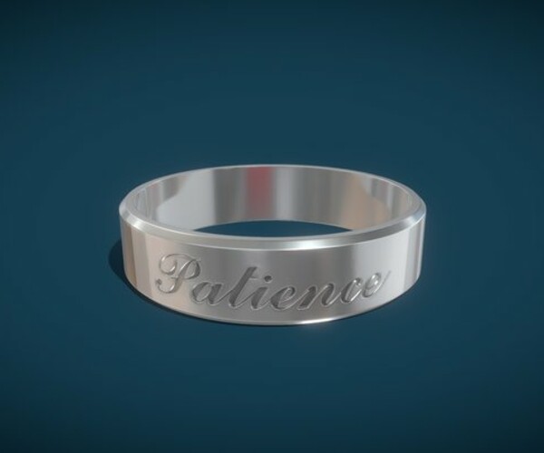 ArtStation - Patience Ring Platinum | Resources