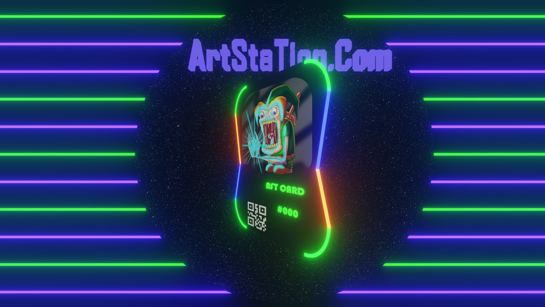 ArtStation - TEMPLATE 3D CARD | Resources