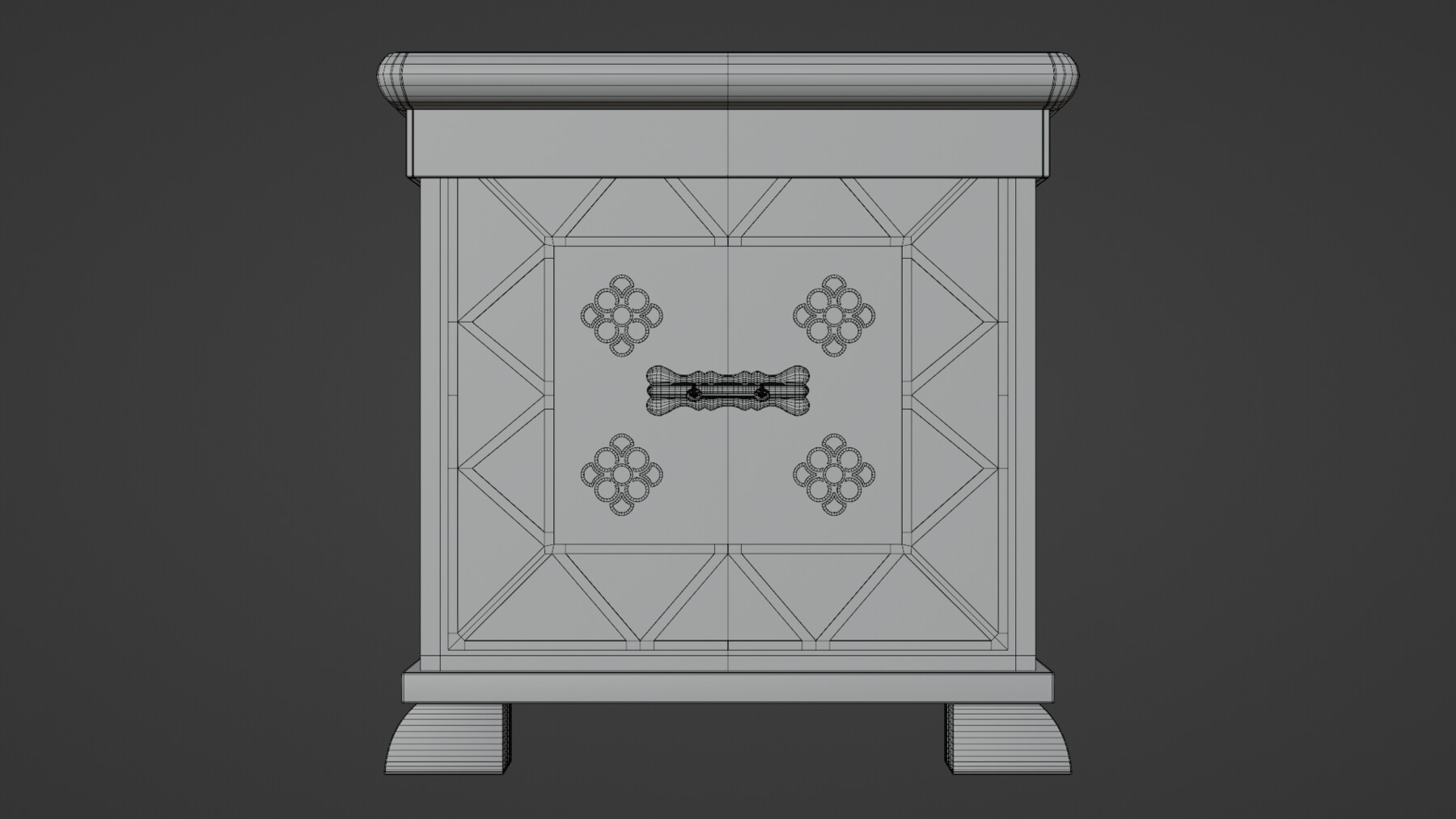ArtStation - Antique Chest | Game Assets