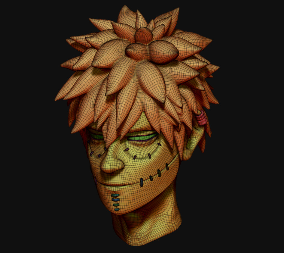 ArtStation - 3D Model - Dabi (Mha) | Resources