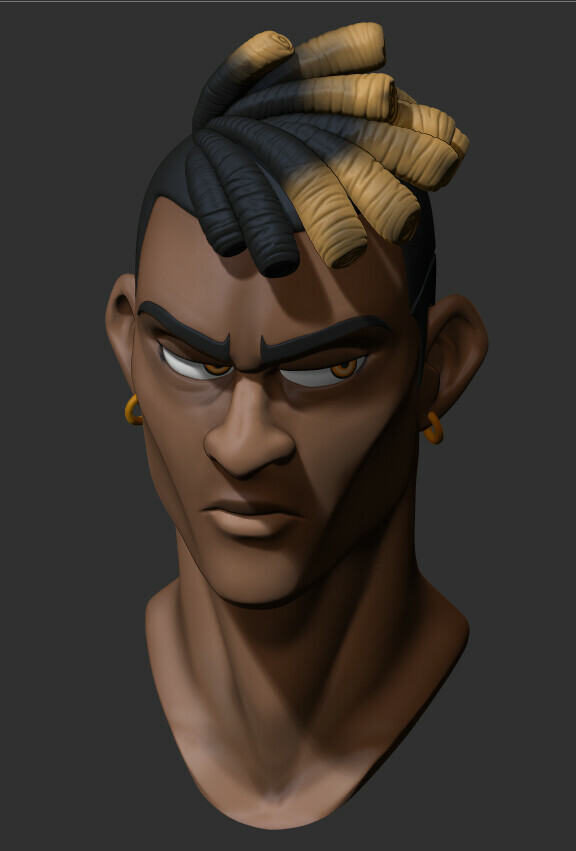 ArtStation - 3D Model - Phoenix (Valorant) | Resources