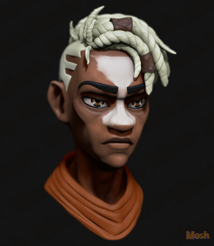 ArtStation - 3D Model - Ekko (Arcane) | Resources
