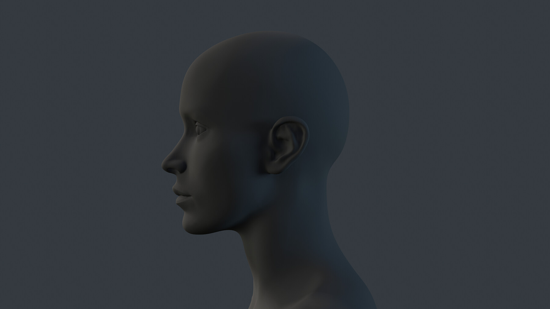 ArtStation - Female Head Basemesh | Resources