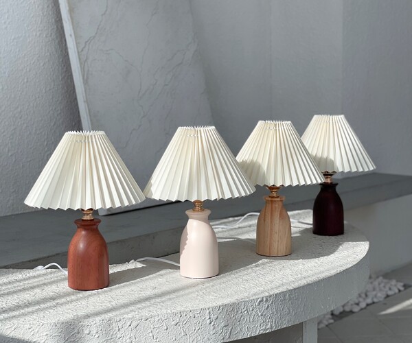 ArtStation - Cozy Wood Pleated Stage Stand | Resources