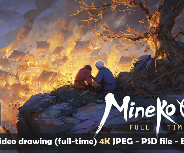 ArtStation - Mineko: Fire | Tutorials