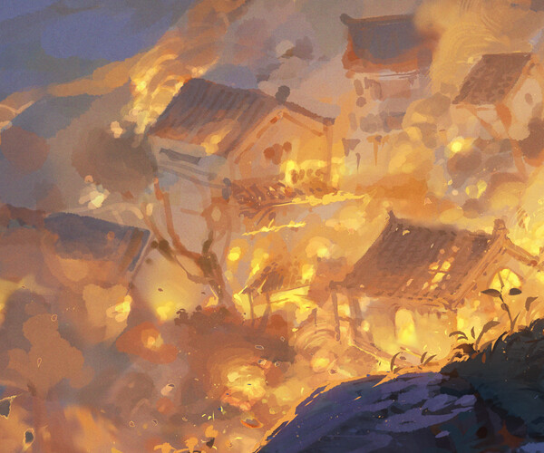 ArtStation - Mineko: Fire | Tutorials