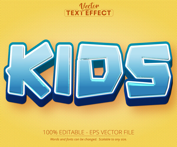 ArtStation - Cartoon text effect, editable comic text style | Artworks