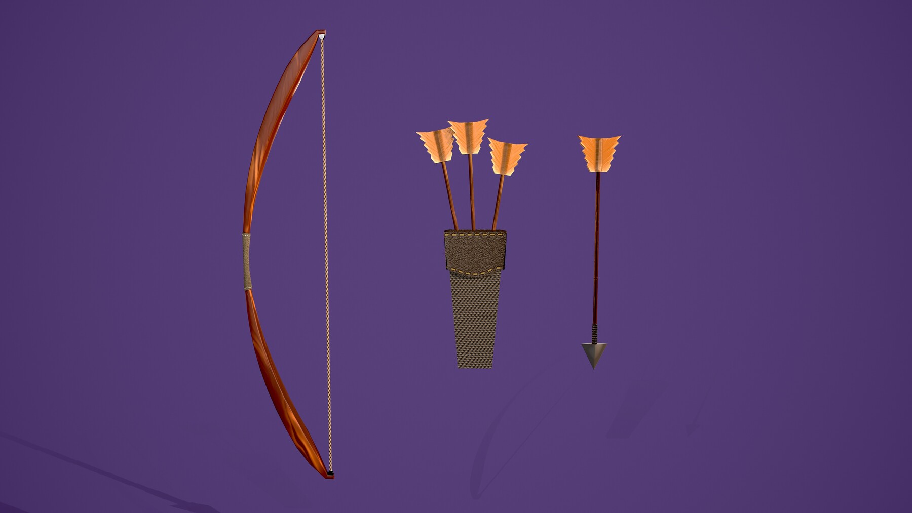 ArtStation - Archer | Game Assets