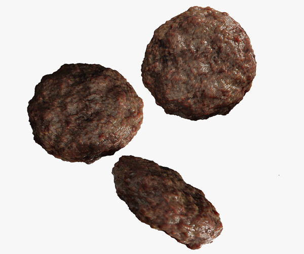ArtStation - Beef Patty for Burger | Resources