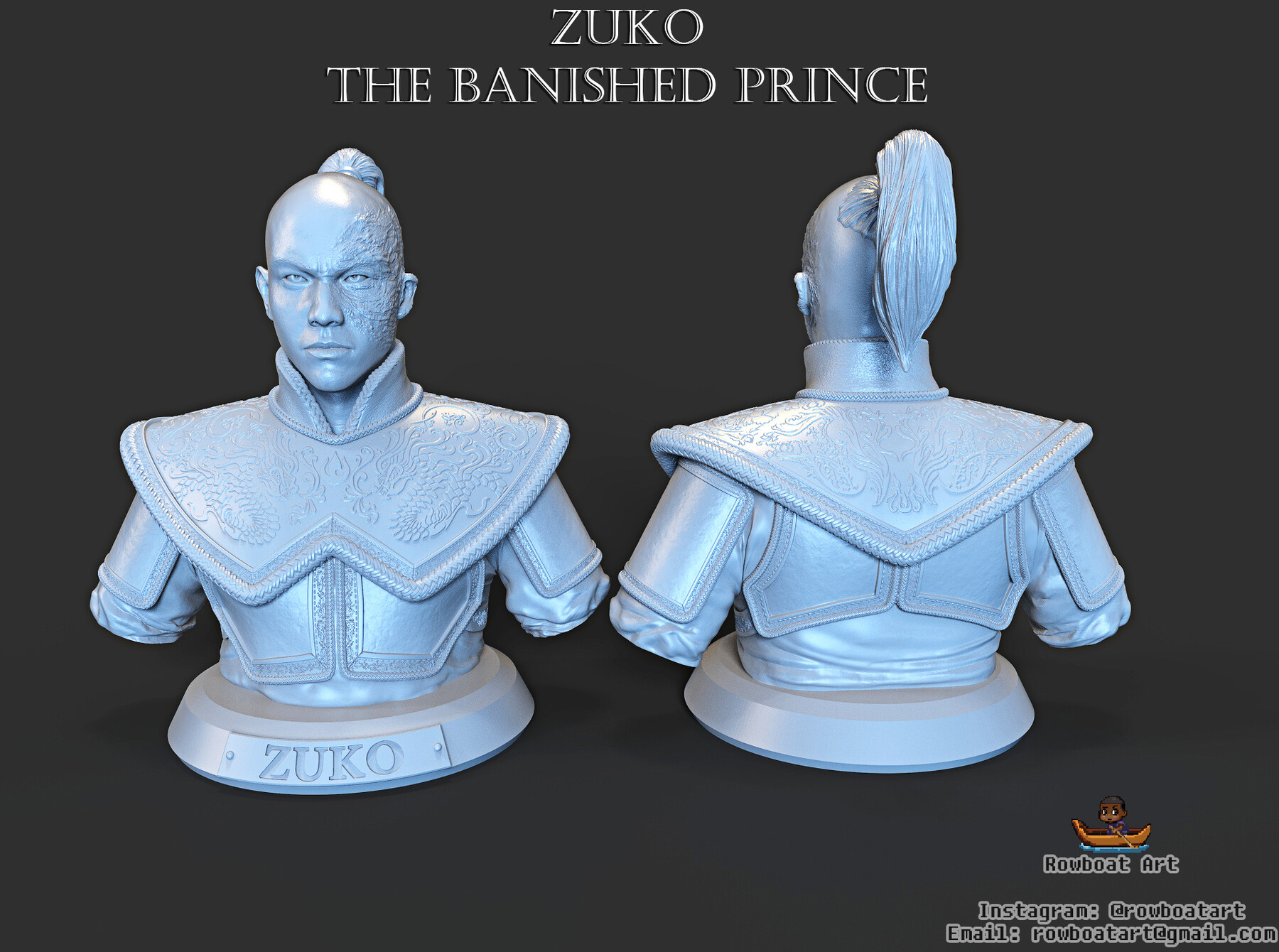 ArtStation - Zuko Bust | Resources