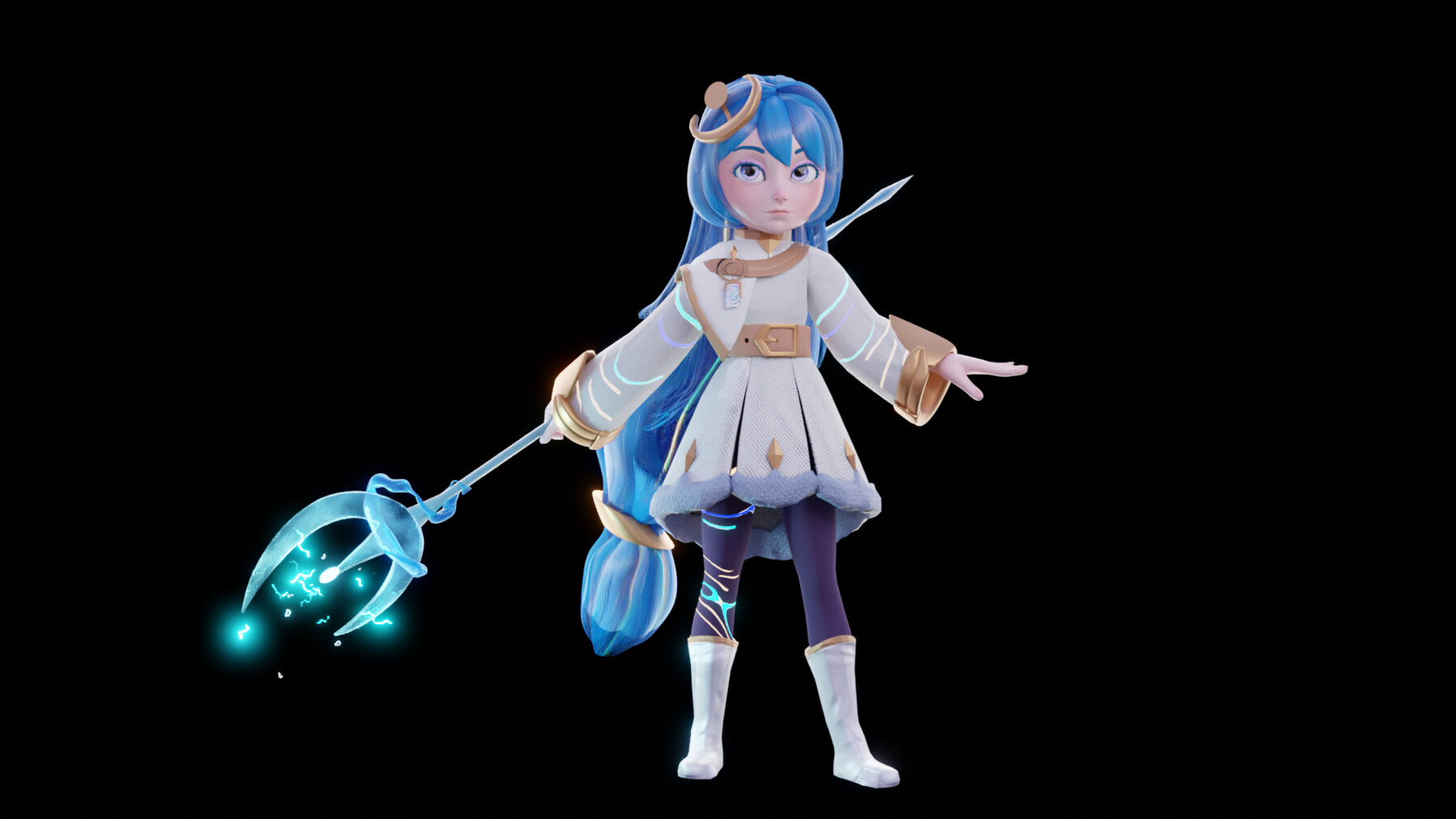 Artstation Game Ready Character Fully Rigged Game Assets