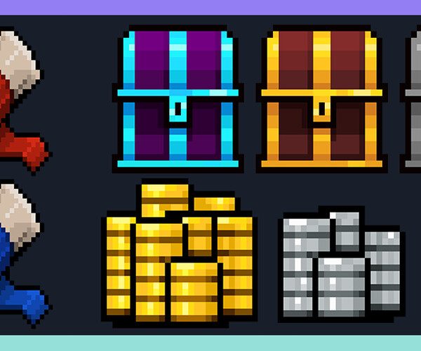 ArtStation - Free essential pixel icons | Game Assets