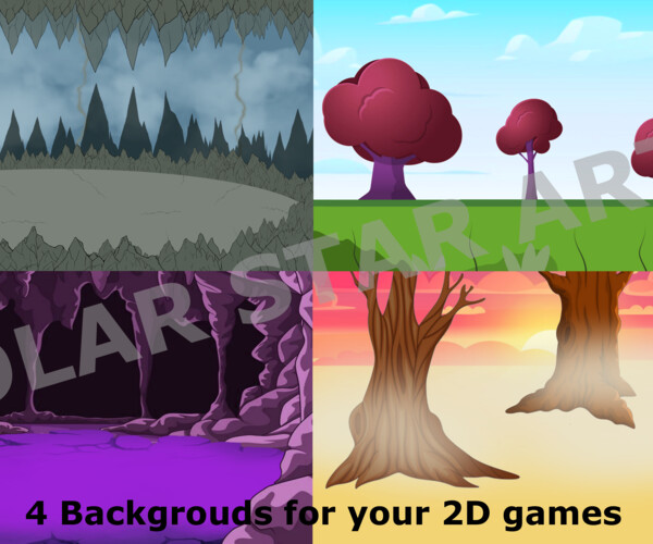 ArtStation - 2D Backgrounds | Game Assets