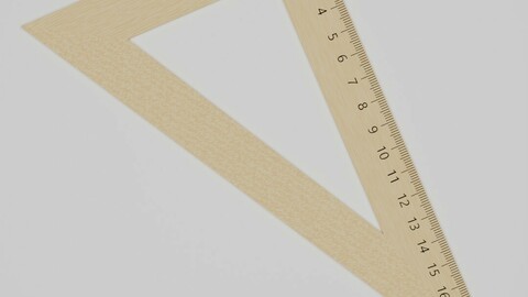 ArtStation - Triangle ruler | Resources