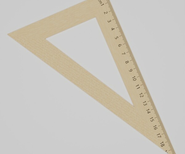 ArtStation - Triangle ruler | Resources