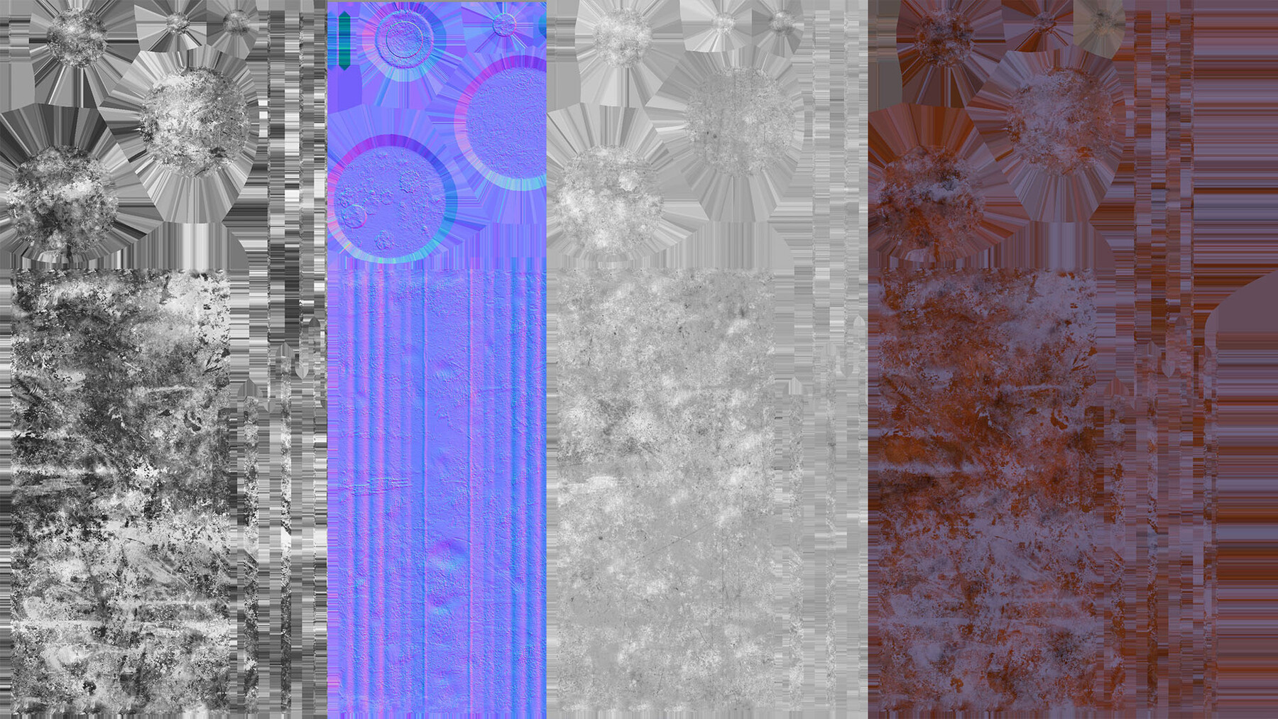 ArtStation - Old rusty barrel (Game Ready) | Game Assets