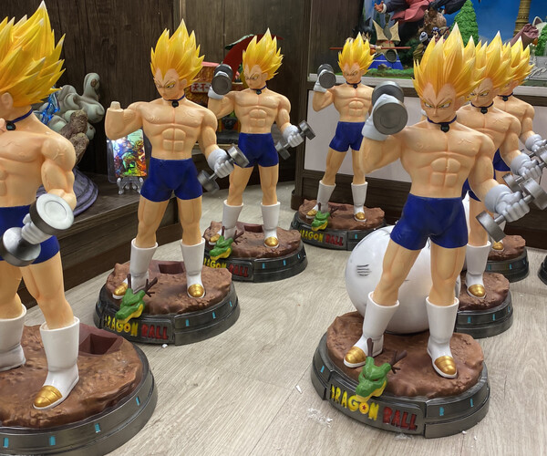 ArtStation - Vegeta with gym | Resources