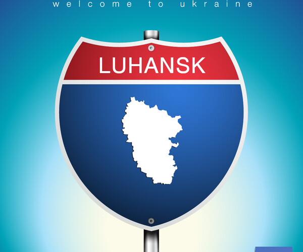 ArtStation - 20 ICON The City Label and Map of UKRAINE In American ...