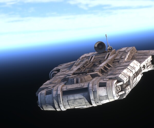 ArtStation - Roken's rebel ship - Star Wars Kenobi | Resources