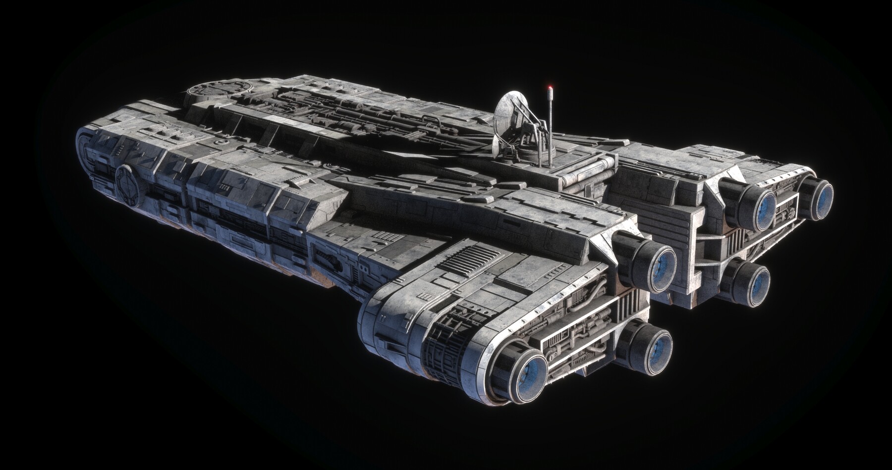 ArtStation - Roken's rebel ship - Star Wars Kenobi | Resources