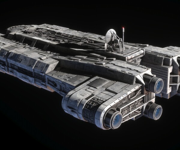 ArtStation - Roken's rebel ship - Star Wars Kenobi | Resources