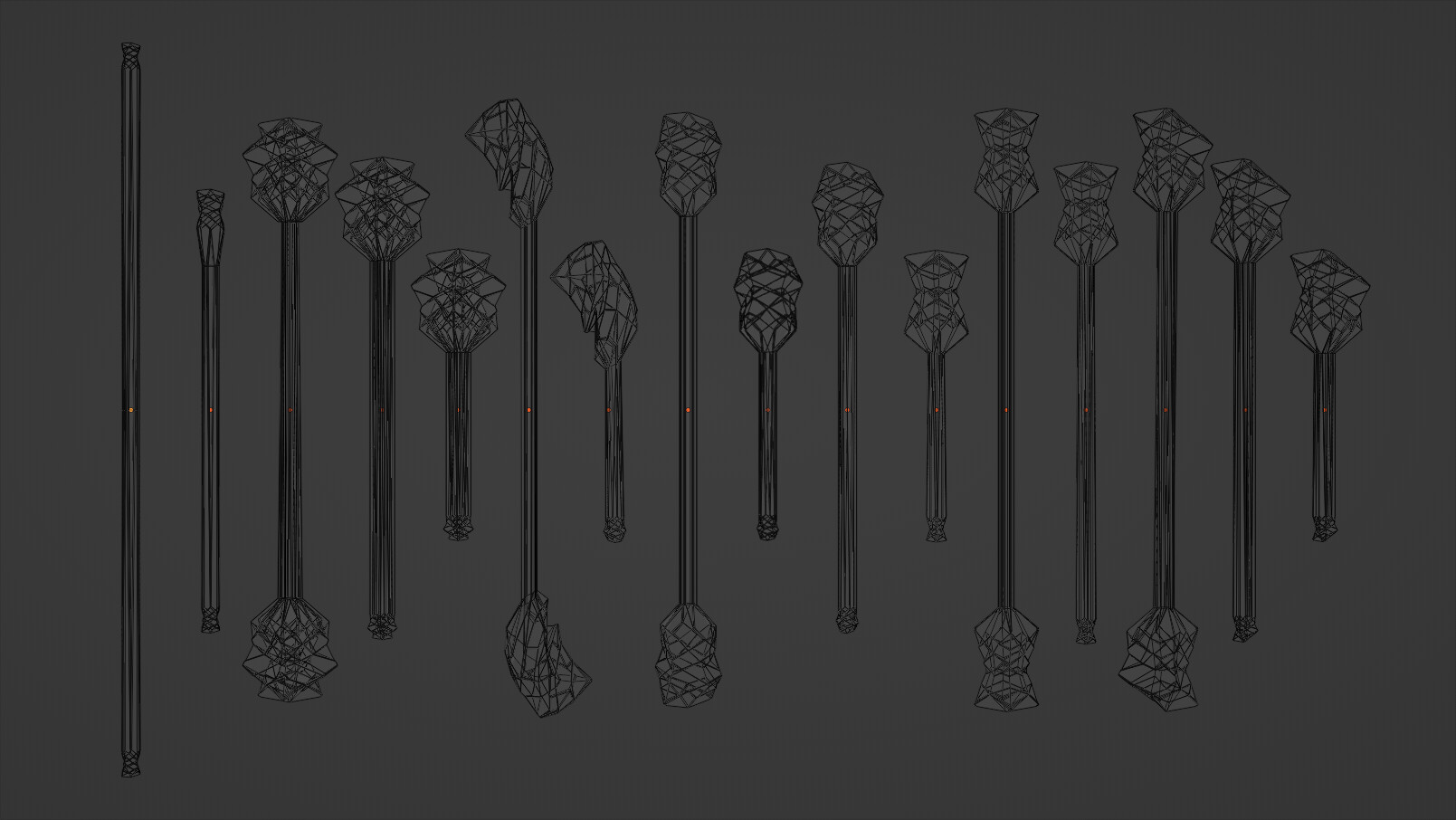 ArtStation - Futuristic Cubic Hammers | Resources