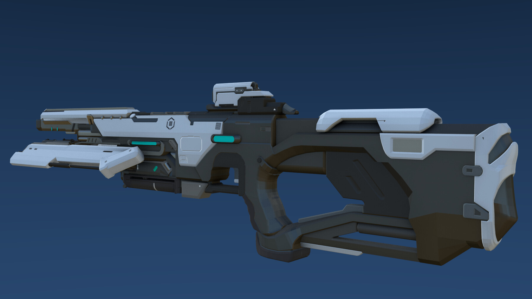ArtStation - Plasma Assault Rifle | Game Assets