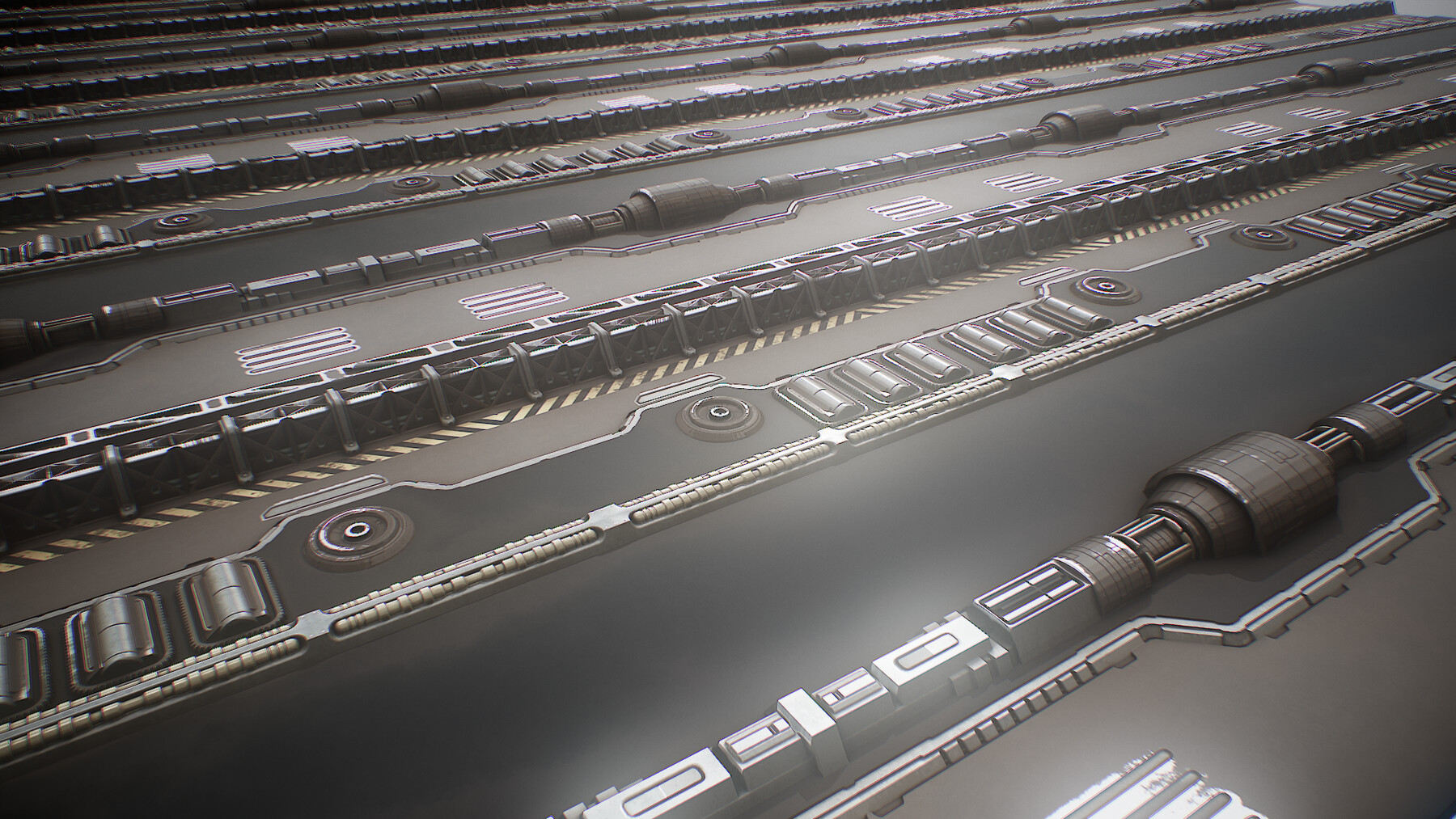 ArtStation - PBR Sci-Fi Texture Pack 03 | Game Assets