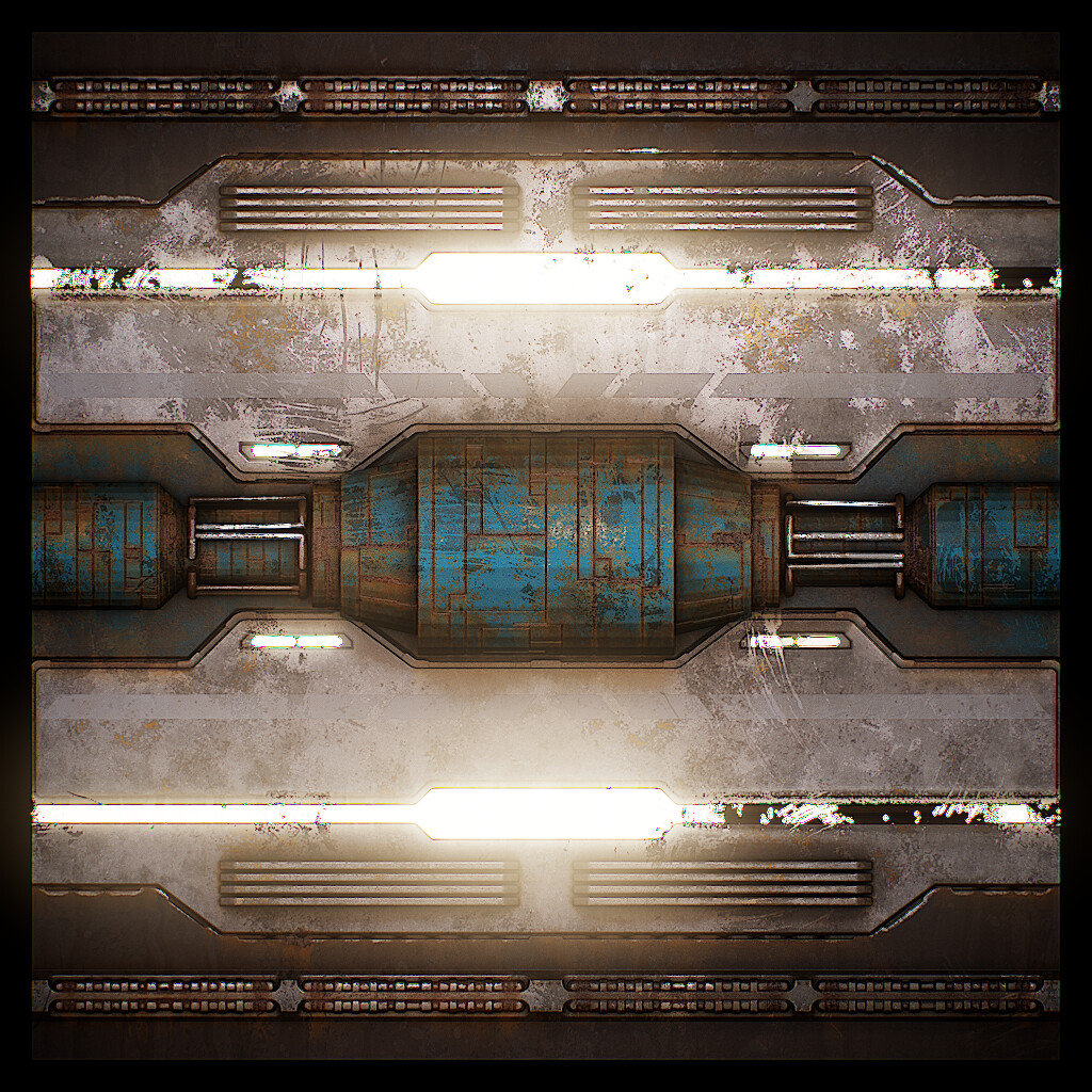 ArtStation - PBR Sci-Fi Texture Pack 10 | Game Assets