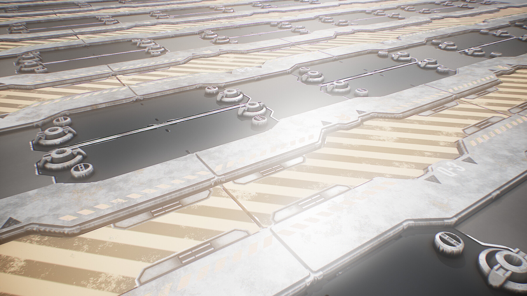 ArtStation - PBR Sci-Fi Texture Pack 12 | Game Assets