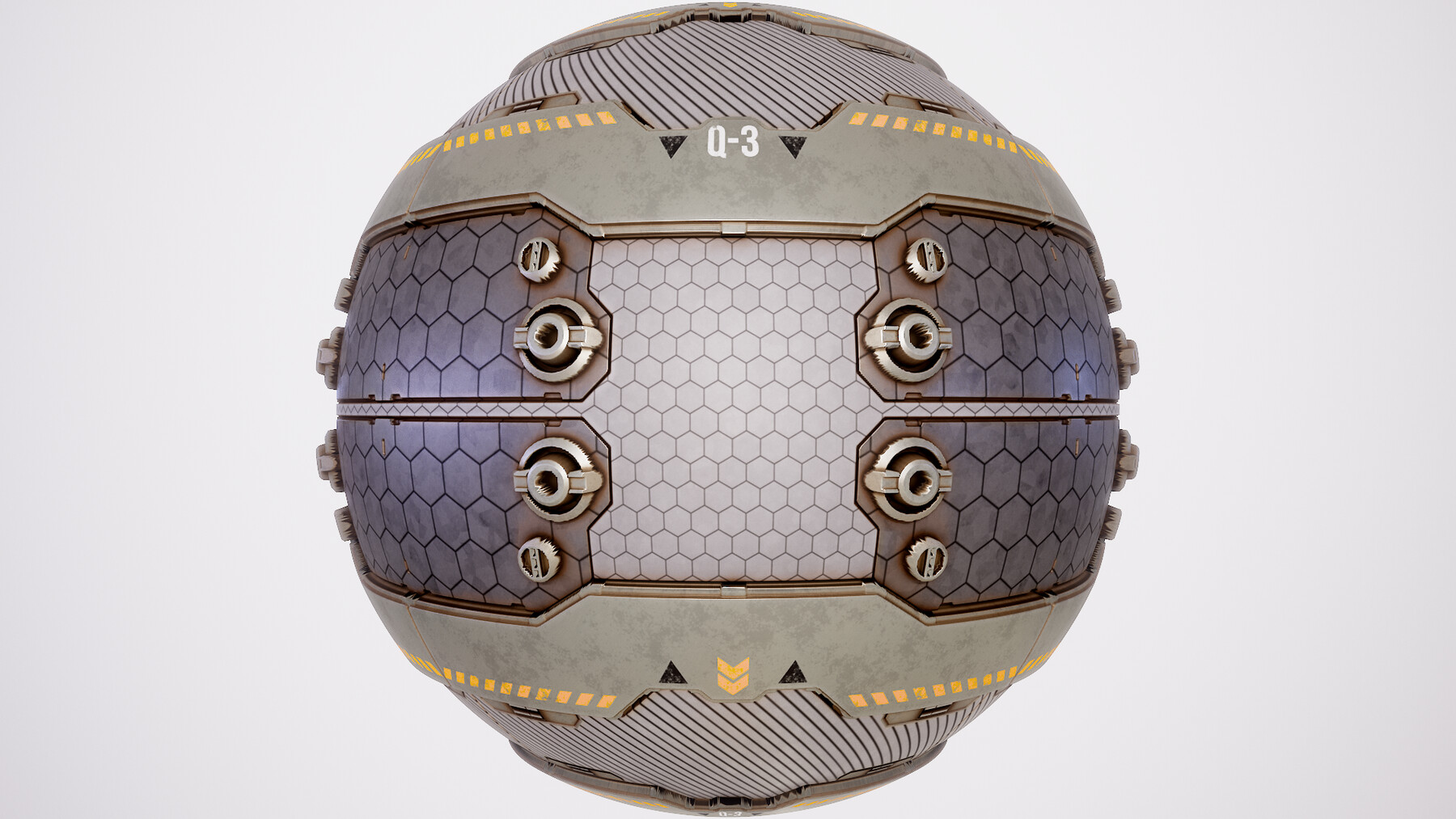 ArtStation - PBR Sci-Fi Texture Pack 12 | Game Assets