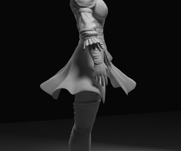 ArtStation - Nier automata 2b 3d model | Game Assets