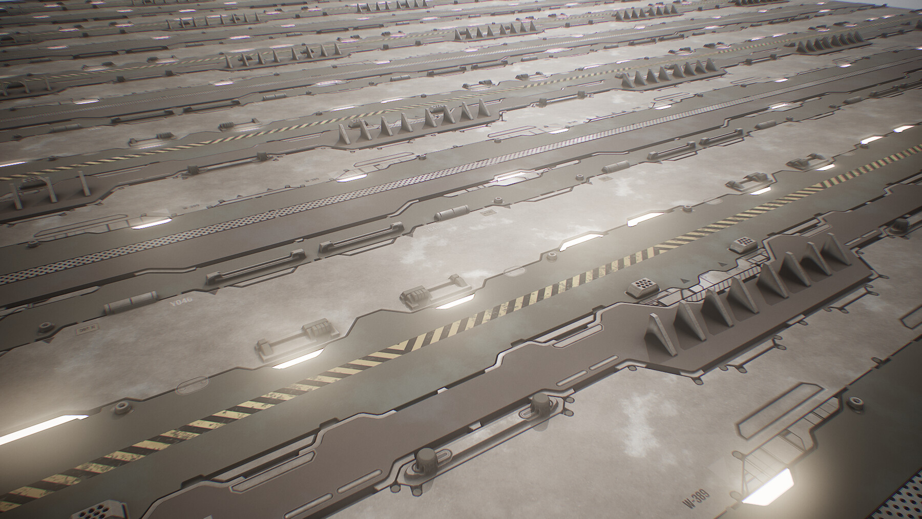 ArtStation - PBR Sci-Fi Texture Pack 19 | Game Assets