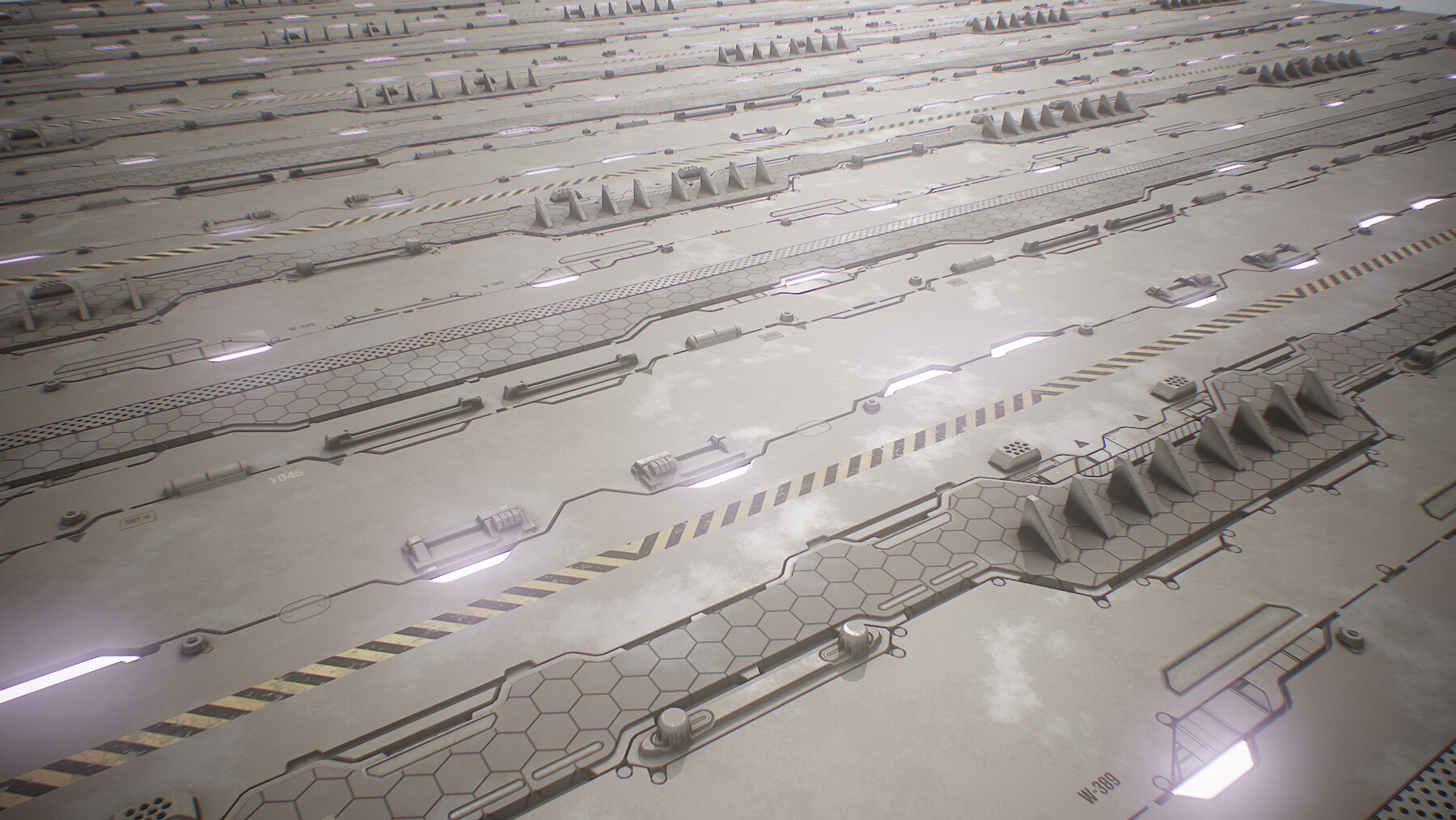 ArtStation - PBR Sci-Fi Texture Pack 19 | Game Assets