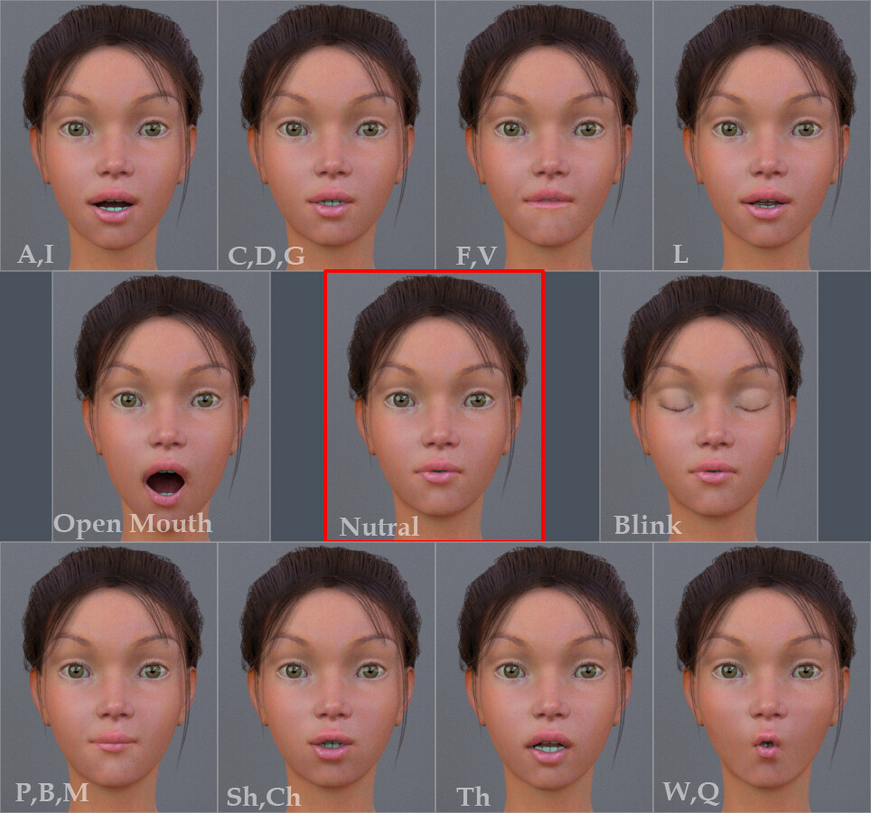 ArtStation - Female Base Model | Game Assets