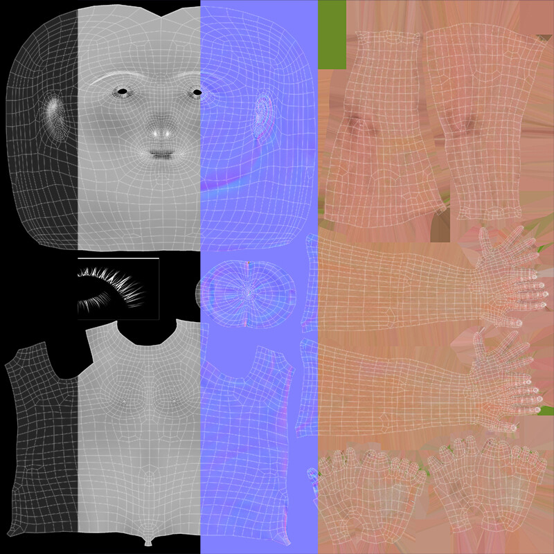 ArtStation - Female Base Model | Game Assets