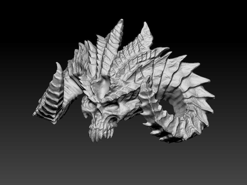 ArtStation - Diablo-Skull 3D Scan | Resources