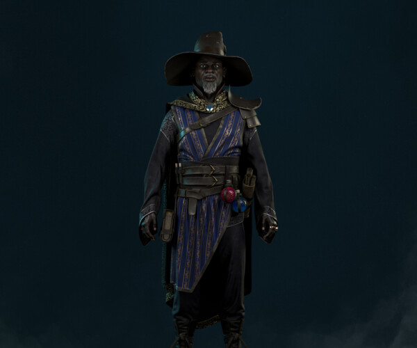 ArtStation - The Mage | Game Assets