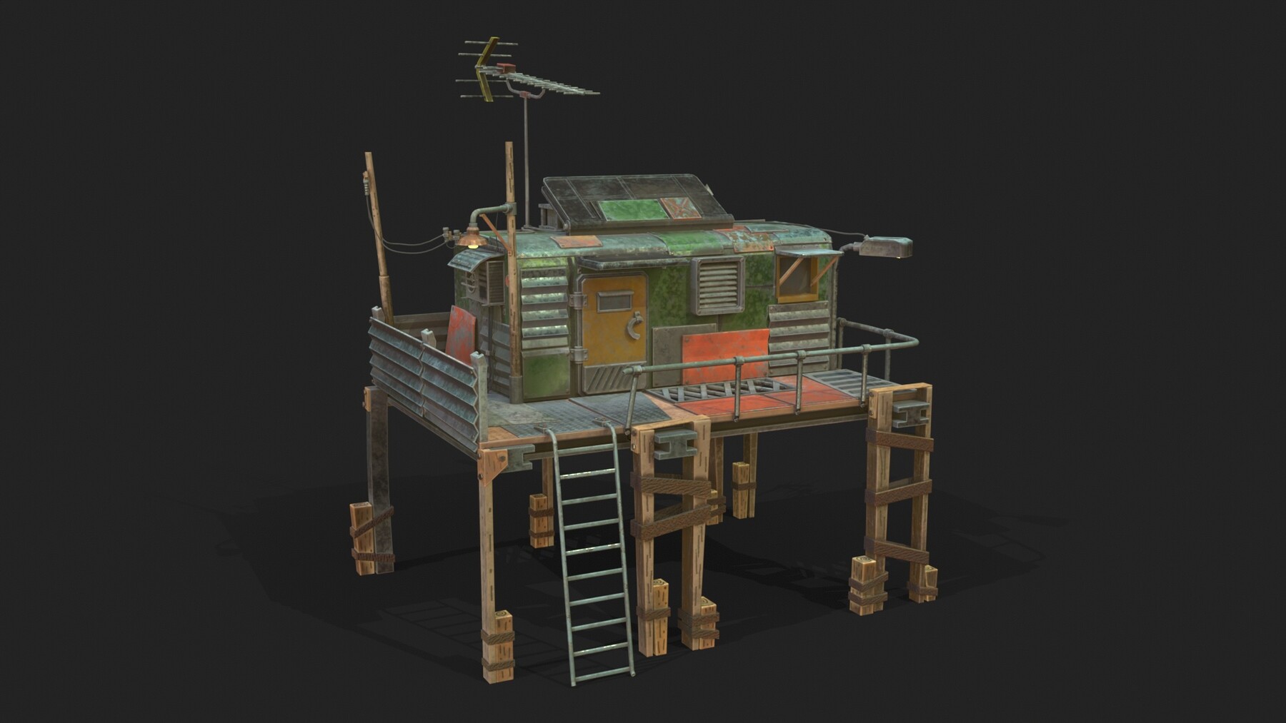 ArtStation - Metal Shack | Game Assets