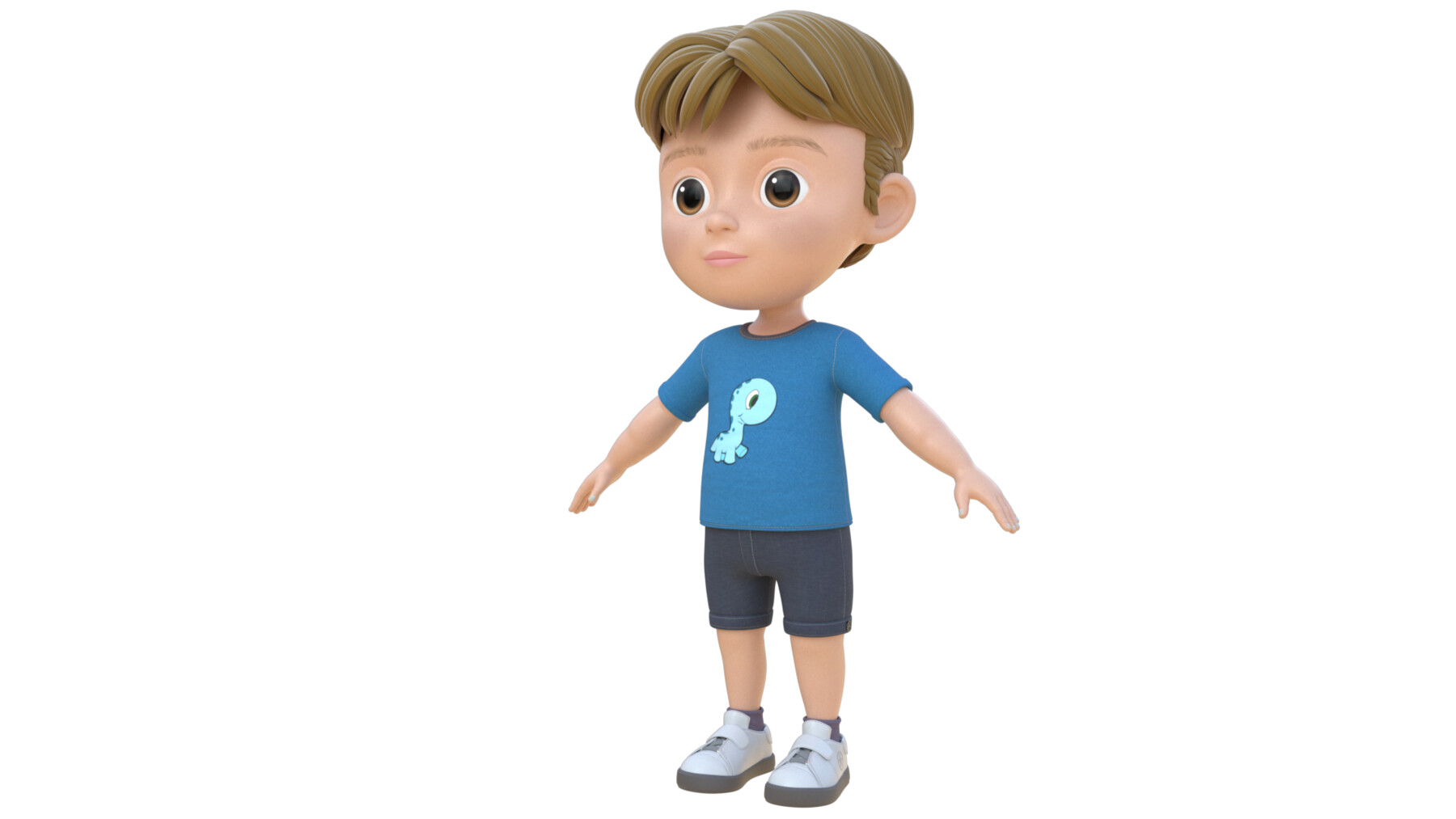 ArtStation - julian cartoon character Model 3D model | Resources