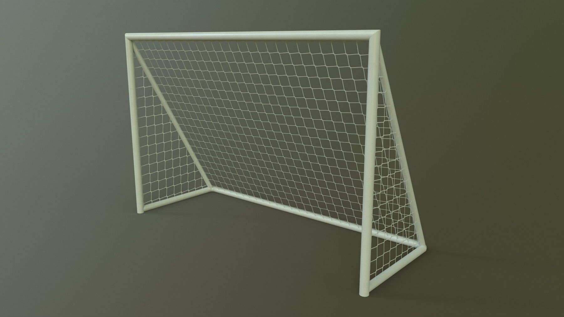 ArtStation - PBR Soccer Football Goal Post A | Game Assets