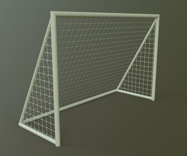 ArtStation - PBR Soccer Football Goal Post A | Game Assets