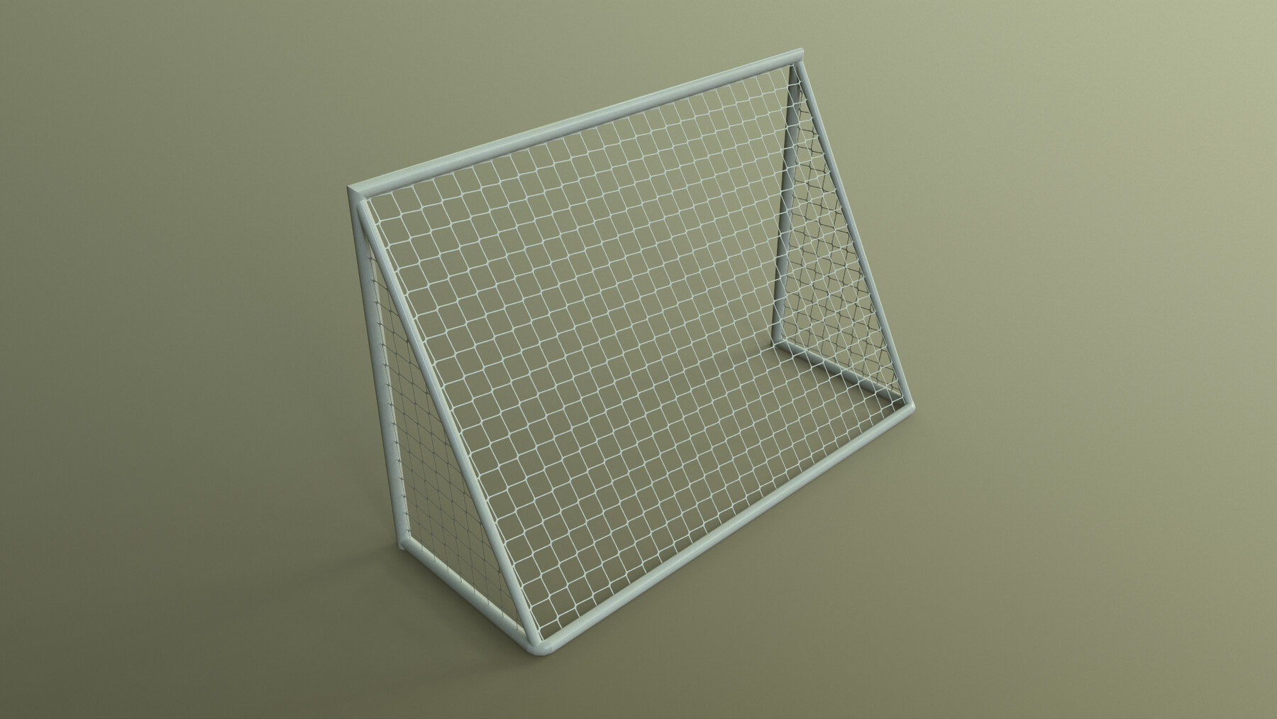 ArtStation - PBR Soccer Football Goal Post A | Game Assets