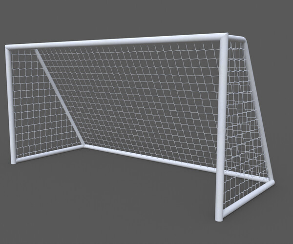 ArtStation - PBR Soccer Football Goal Post B | Game Assets