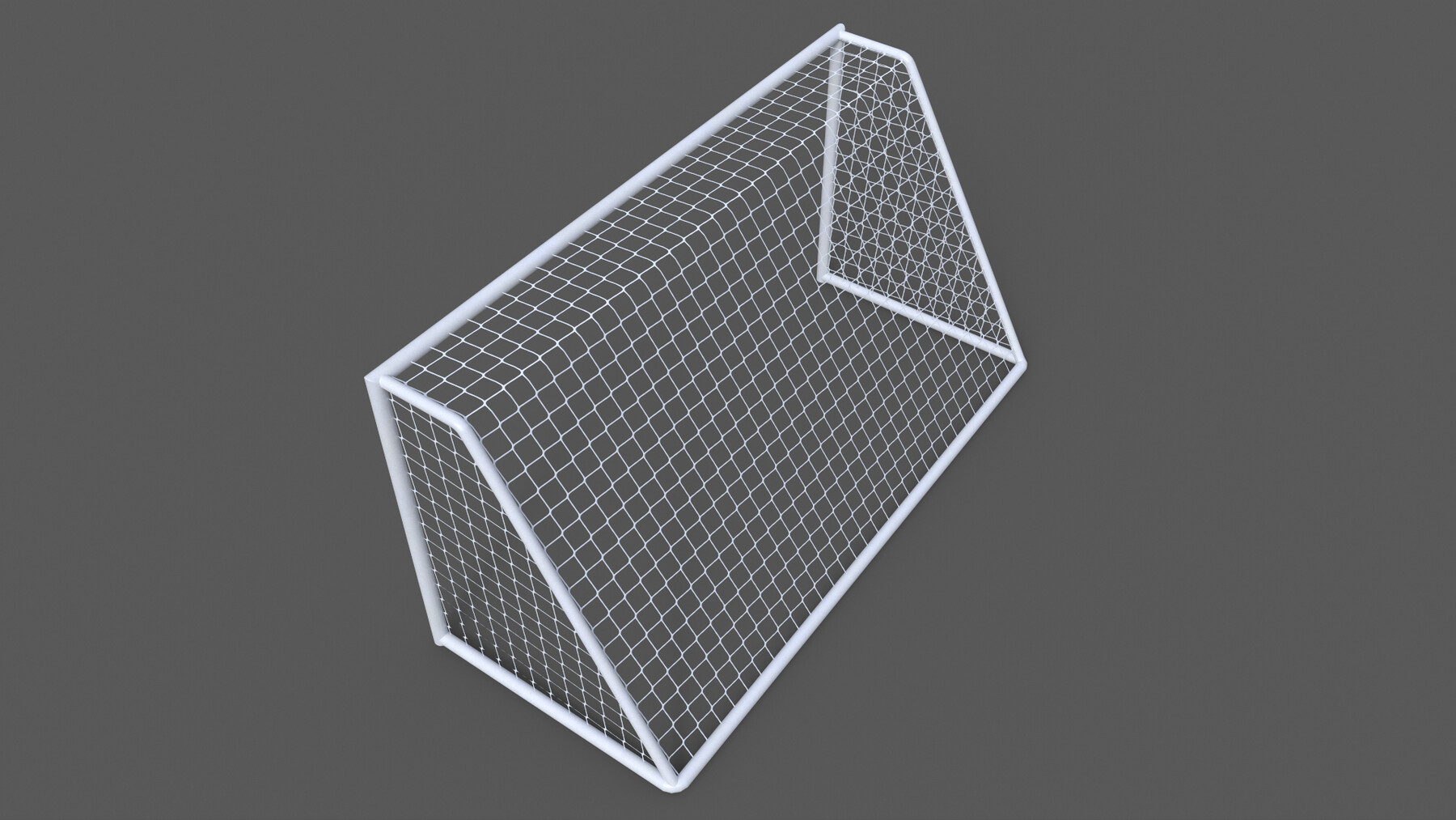 ArtStation - PBR Soccer Football Goal Post B | Game Assets