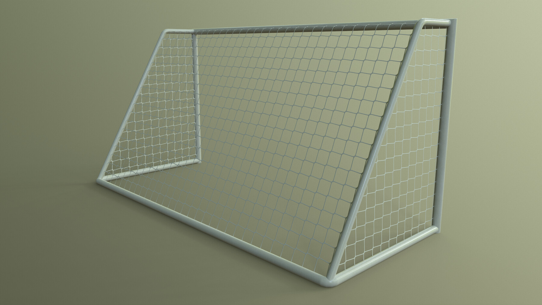 ArtStation - PBR Soccer Football Goal Post B | Game Assets