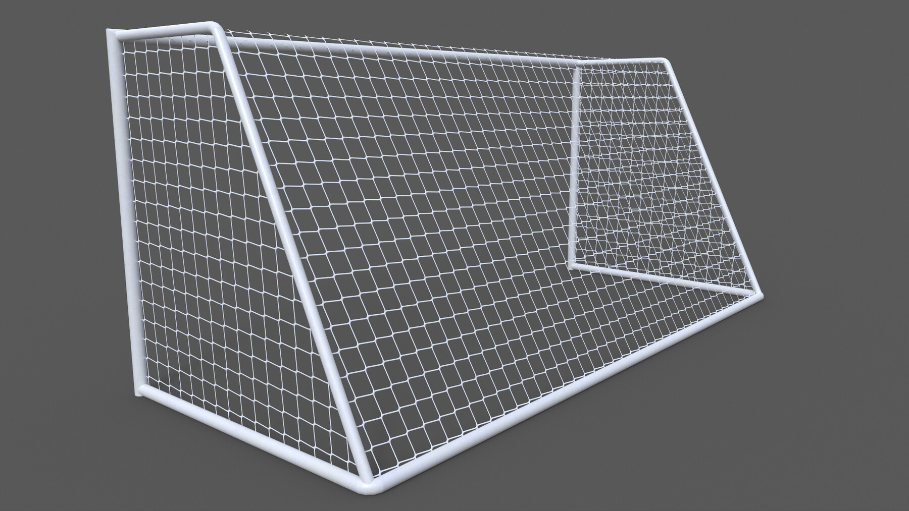 ArtStation - PBR Soccer Football Goal Post C | Game Assets