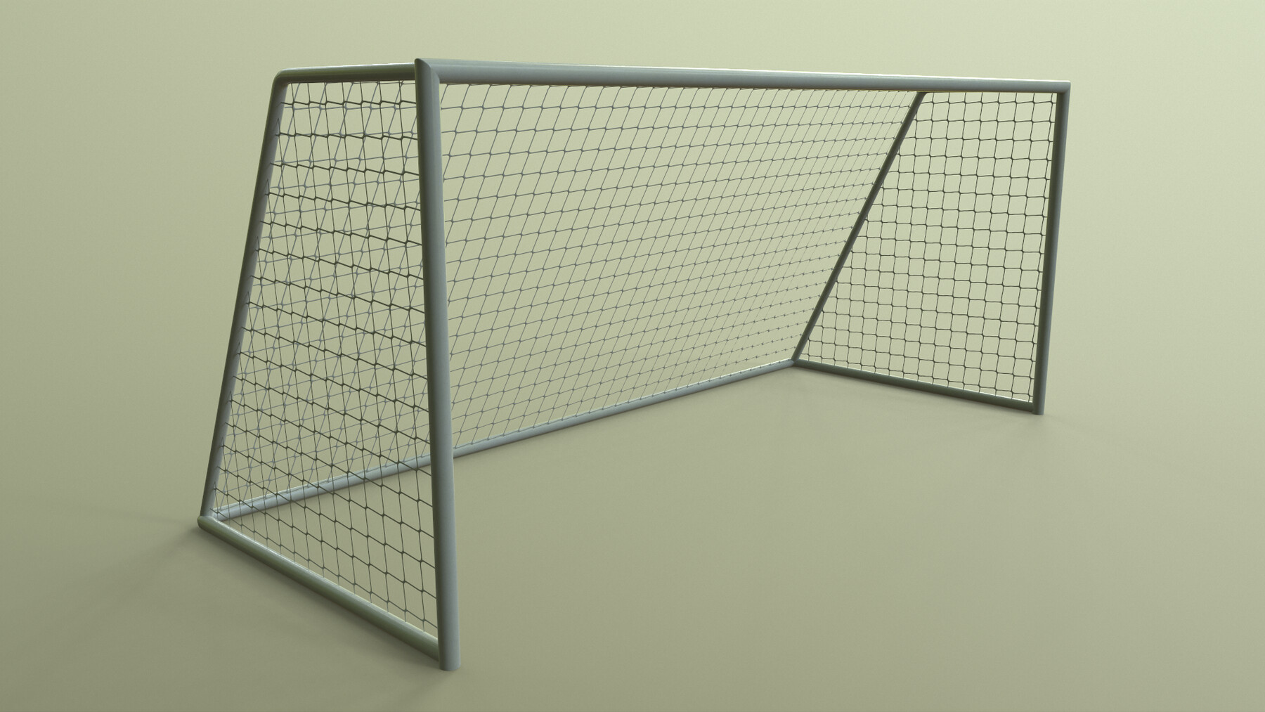 ArtStation - PBR Soccer Football Goal Post C | Game Assets